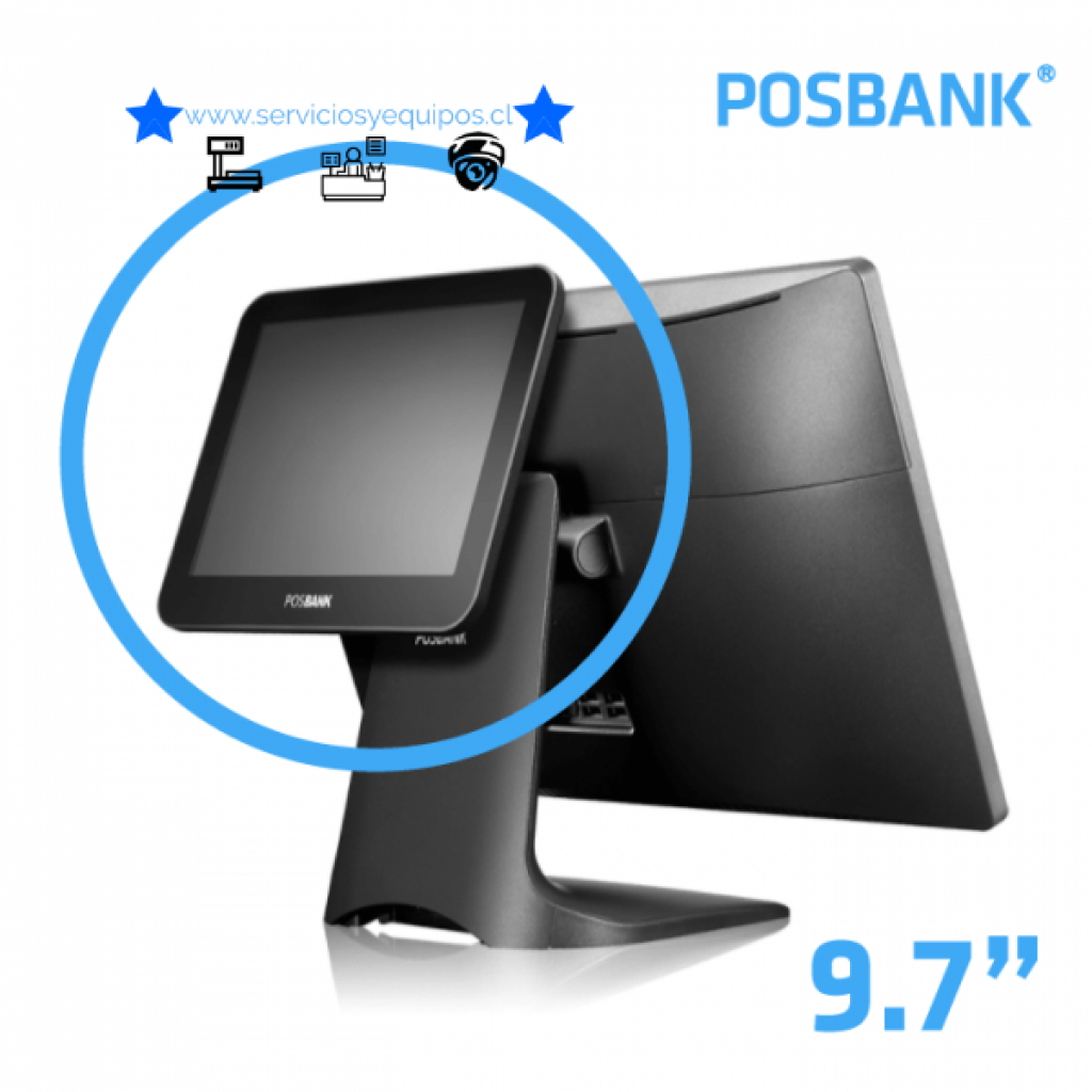 Monitor Cliente 9.7″ Para Posbank Apexa - www.serviciosyequipos.cl